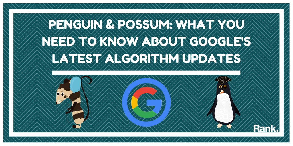 Penguin 4.0 & Possum: Google's Algorithm Update|Rank Media